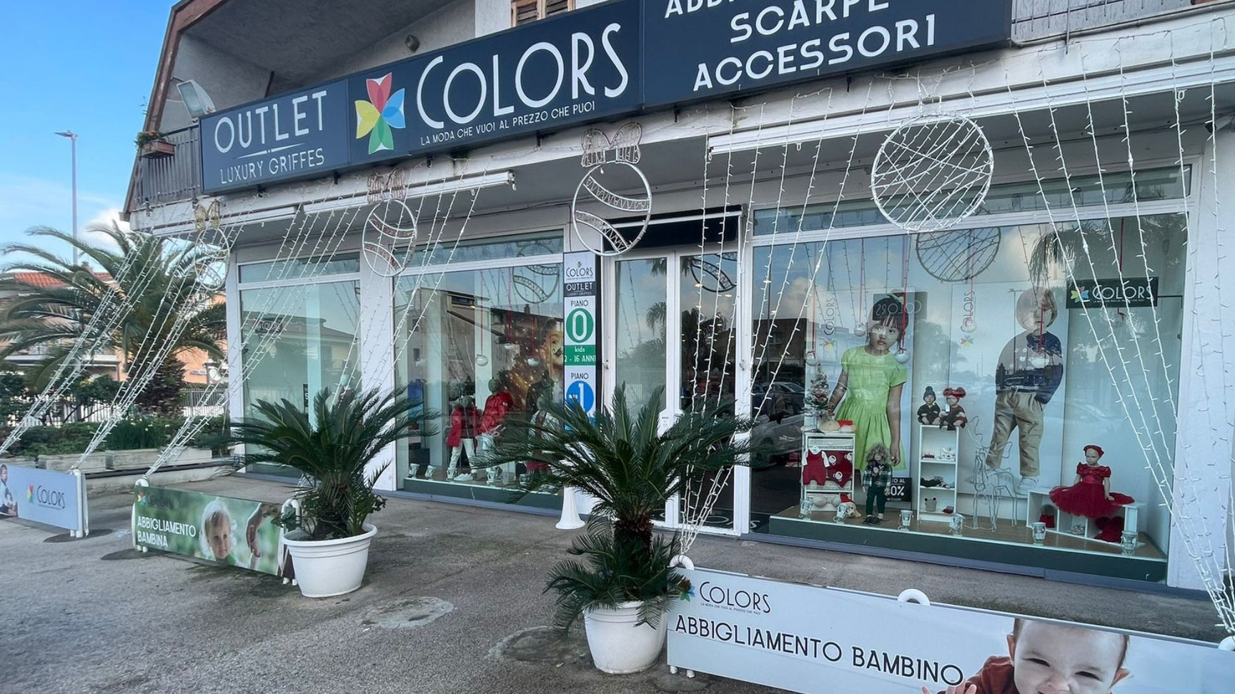 Colors l'outlet Bambino Grandi Firme da 0 a 16 anni - Colors Outlet